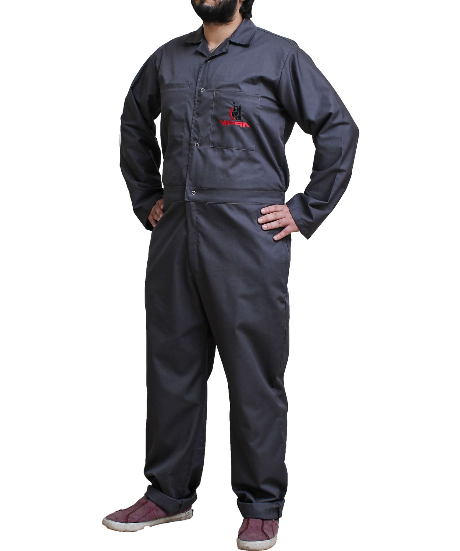 Customized Six Pocket Twill Overalls - Custom Workwears
